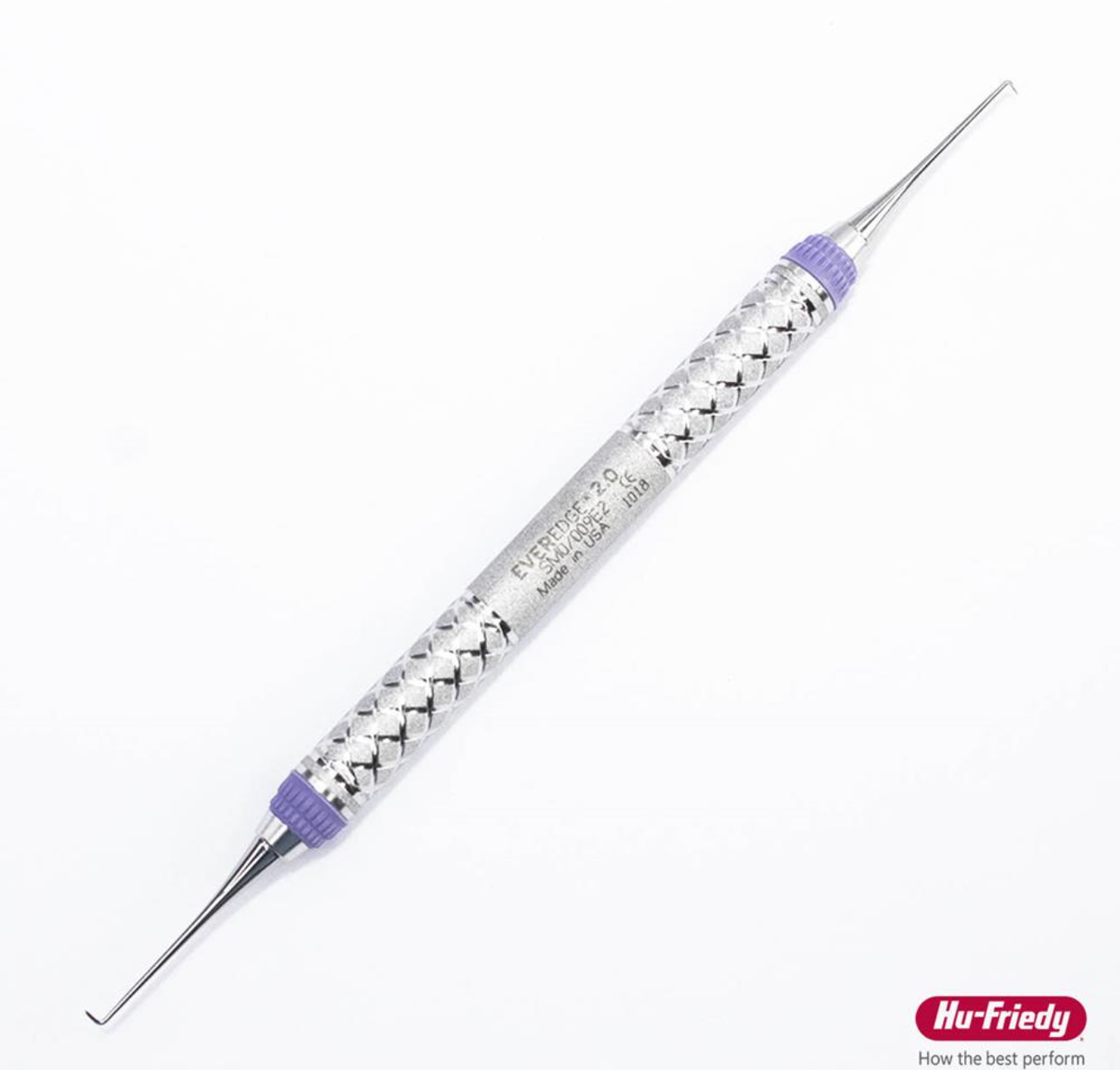 CURETA/RASPADOR MORSE 0/00 MANGO 9 EVEREDGE HU-FRIEDY – Depósito Omega Dental